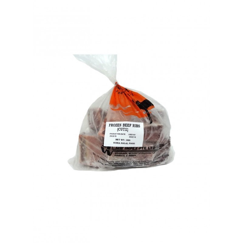 Buy Suria Frozen Beef Ribs 1kg (Small Cut) | SuzyAmeer Online