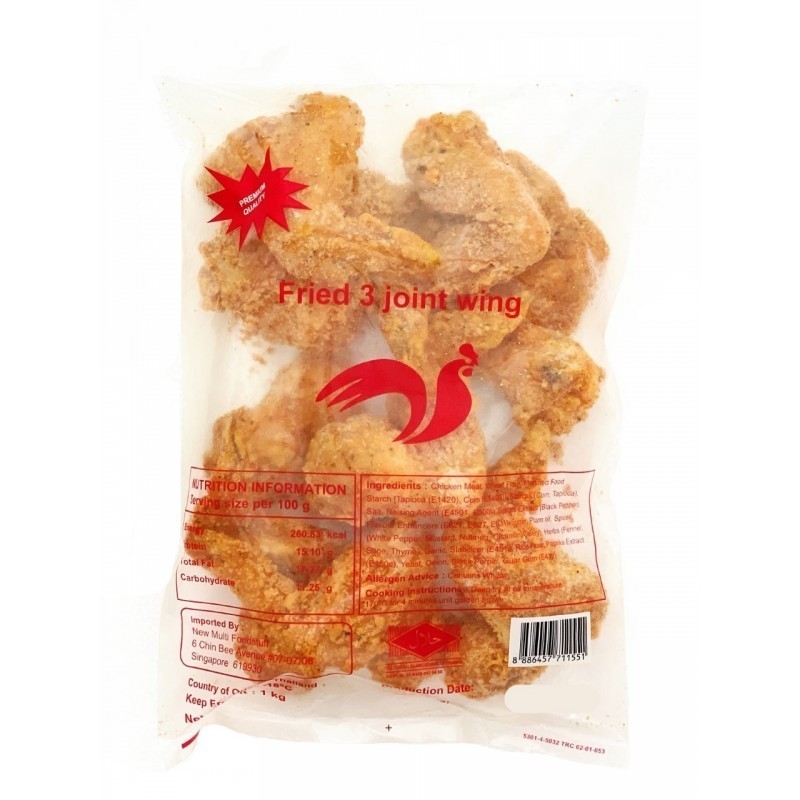 Buy PQ Fried 3 Joint Wing 1kg | SuzyAmeer Online
