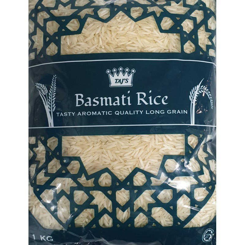 Buy Taj Basmati Rice 1kg | SuzyAmeer Online