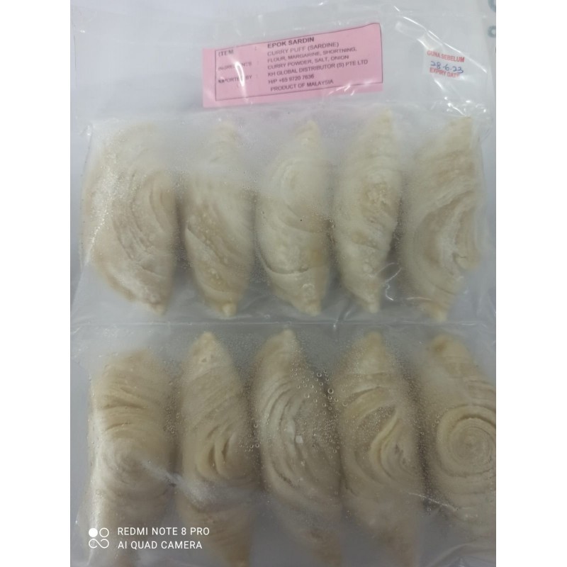 Buy Shadilah Epok Pusar Sardine (10pcs) | SuzyAmeer Online