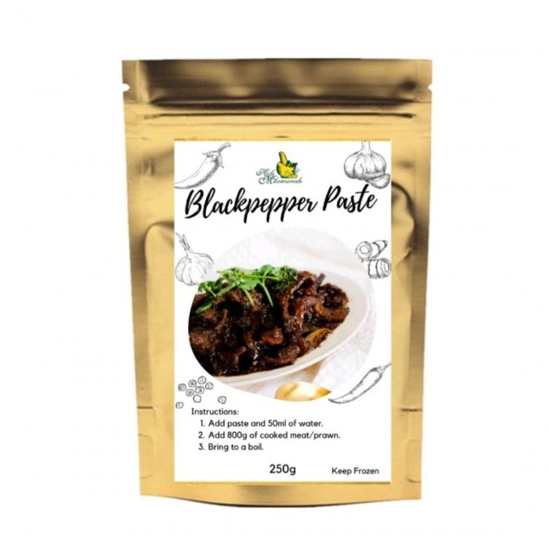 Buy Hajah Maimunah Blackpepper Paste 250g | SuzyAmeer Online